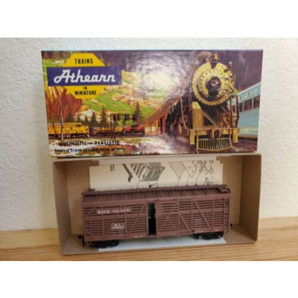 Toys | Copy Athearn 1172 Ho Scale Rock Island 4 Ft Stock Car Ri 79608 ...